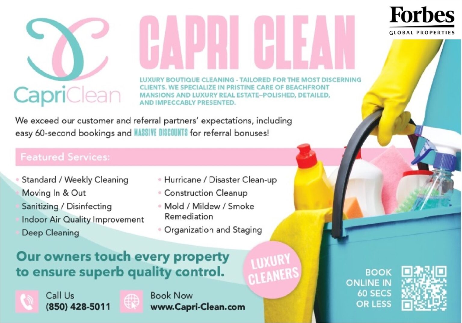 Capri Clean | Top-Rated Cleaning Services in Miramar Beach